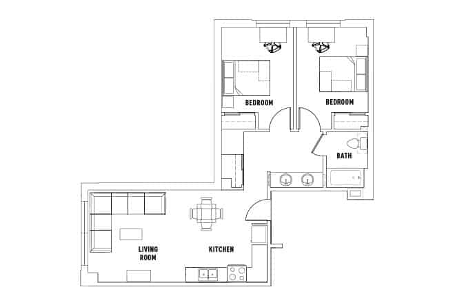 Chestnut Square Philadelphia Student Apartments, PA | Amber