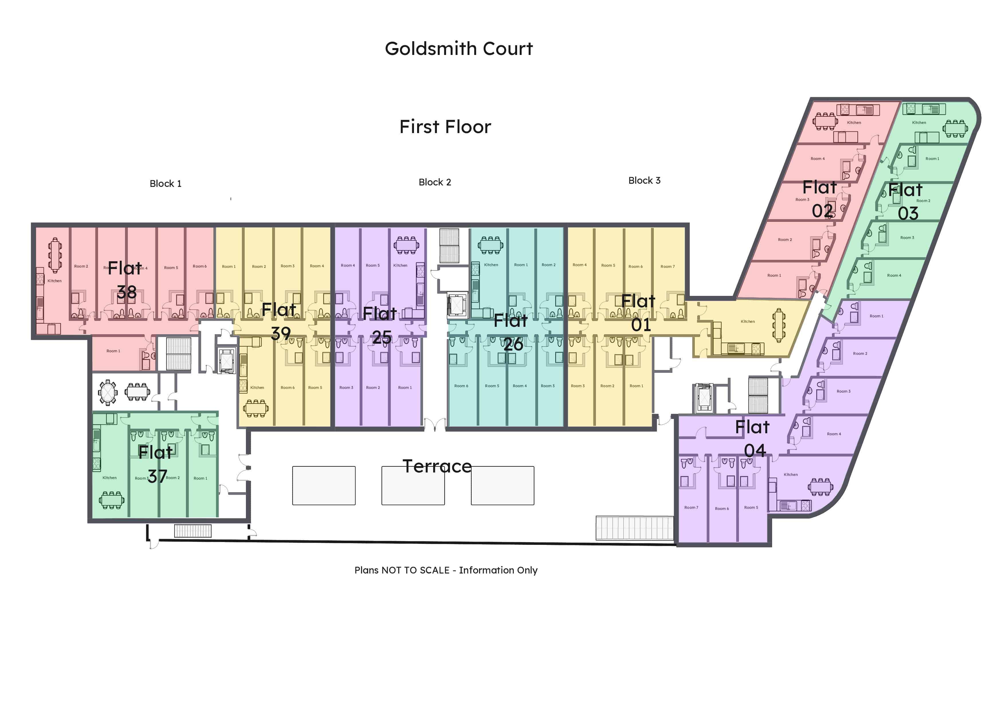 Yugo Goldsmith Court, Nottingham Student Accommodation | Amber