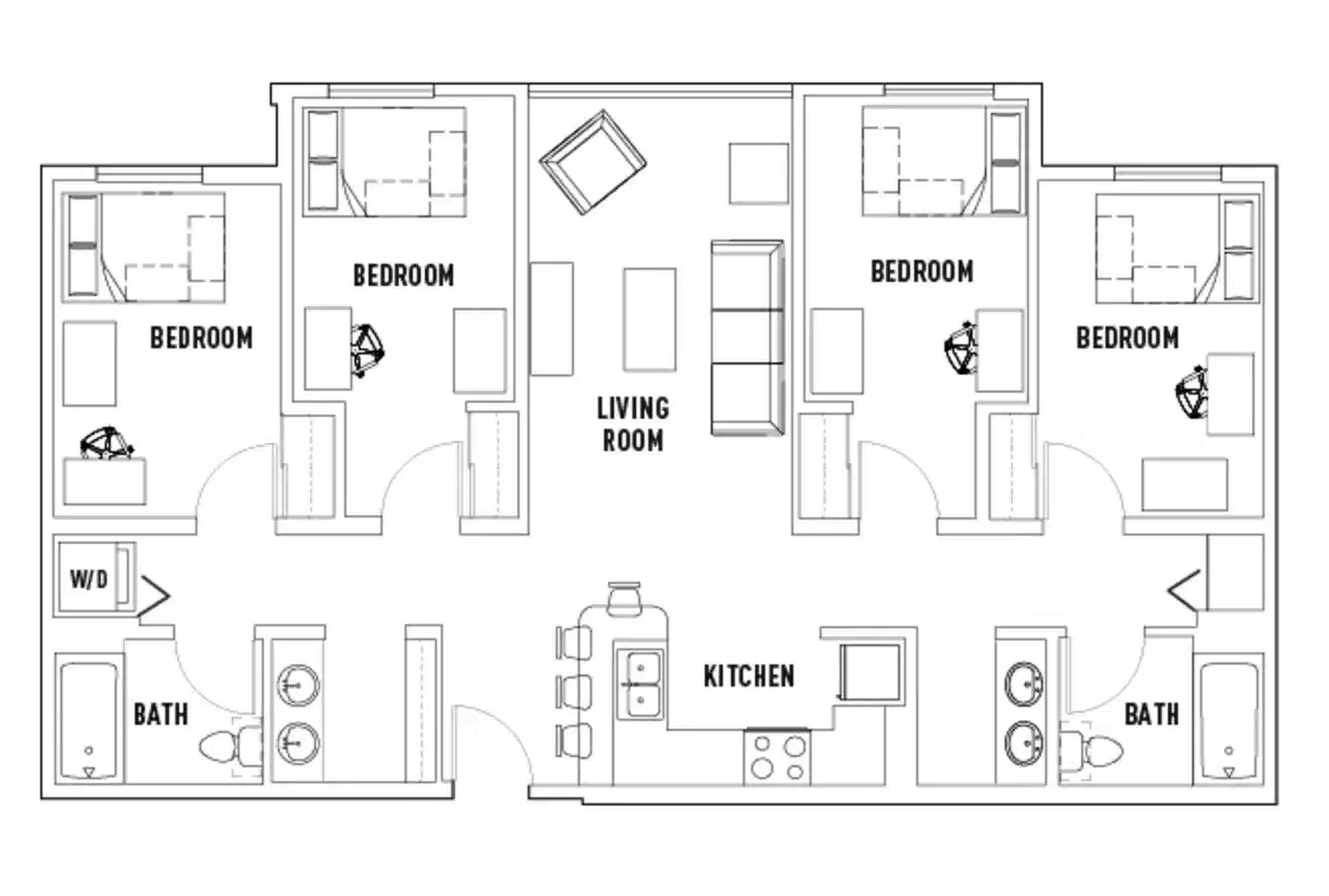 Park Point, Syracuse Student Apartments In NY | Amber